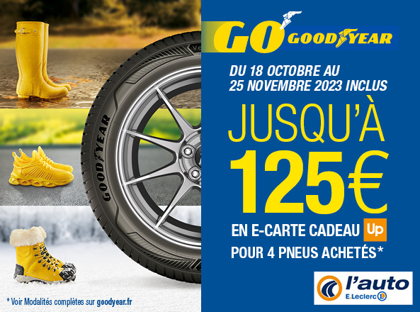 Offre remboursement Goodyear